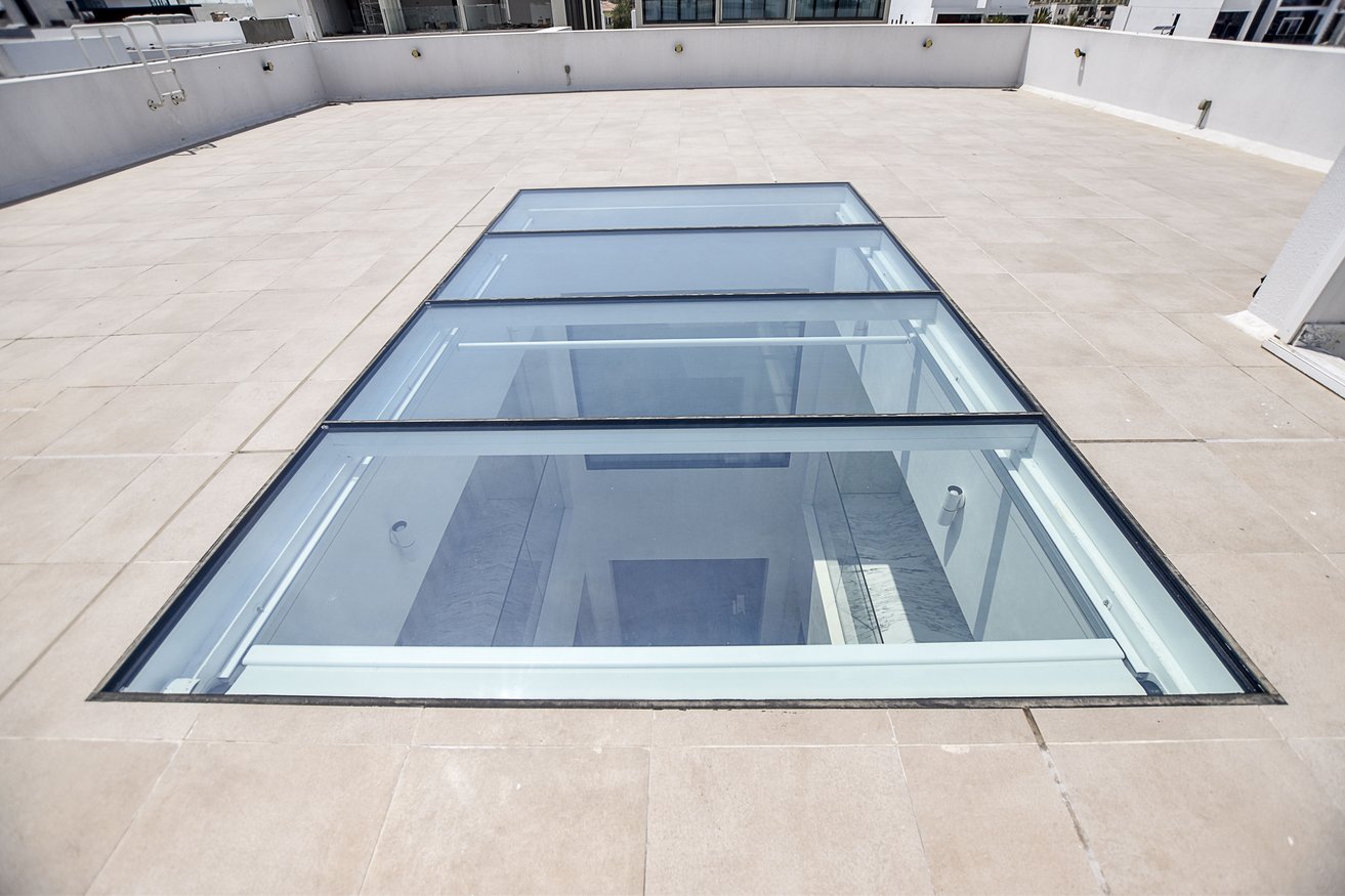 Glass Skylights in Dubai, Abu Dhabi, UAE, Doha, Qatar, Saudi Arabia