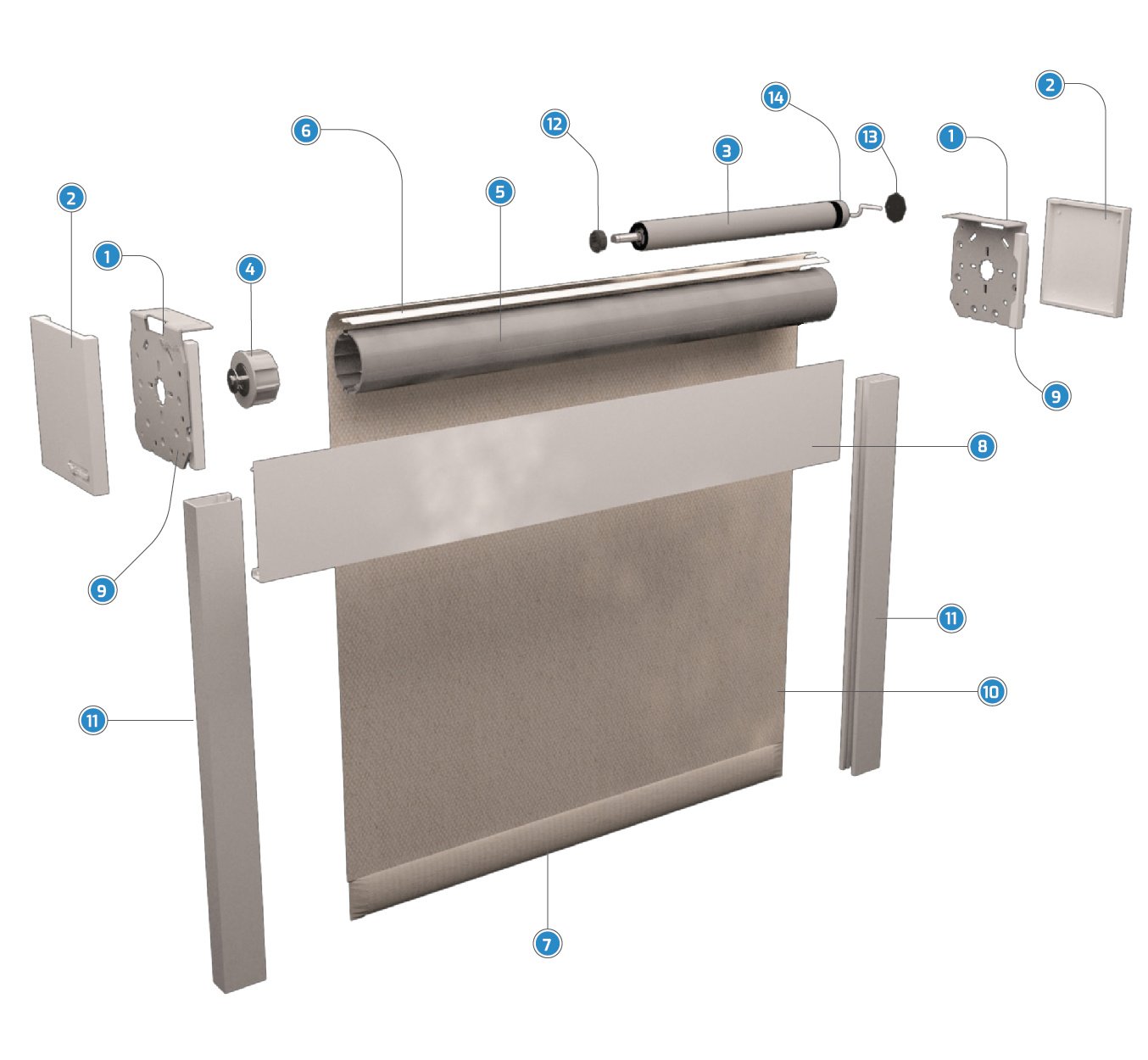 Serena® Motorized Blinds