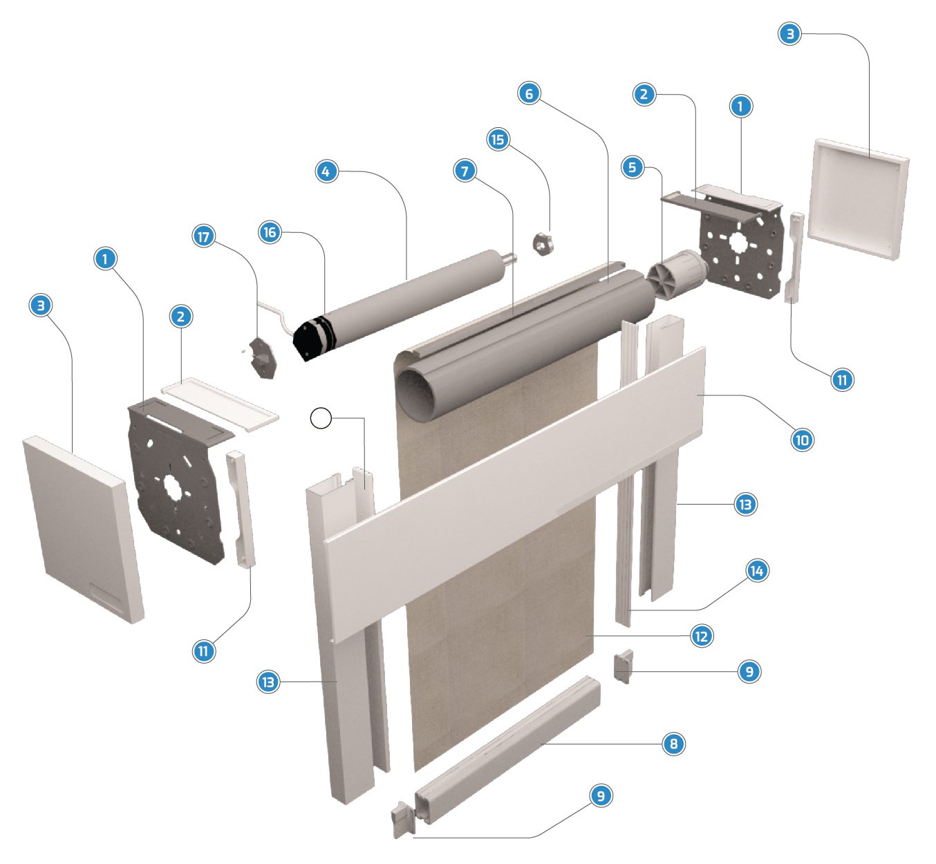 Serena® Motorized Blinds