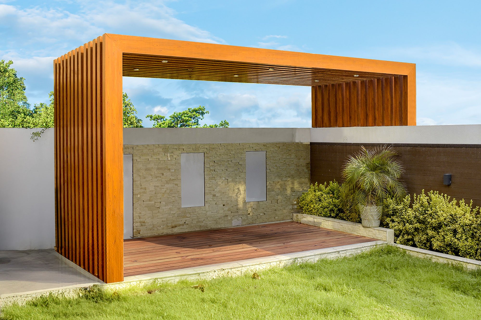 Pergolas - Azure