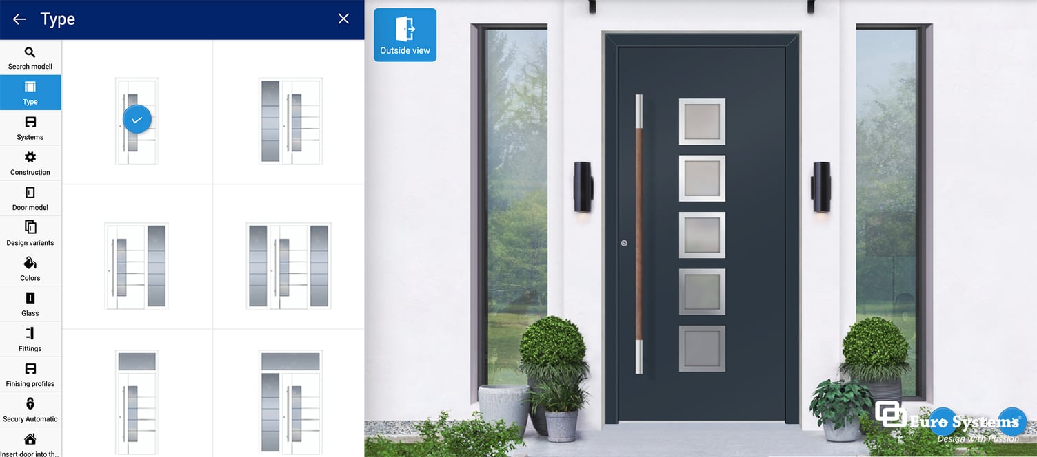 Entrance Doors Configurator Launch