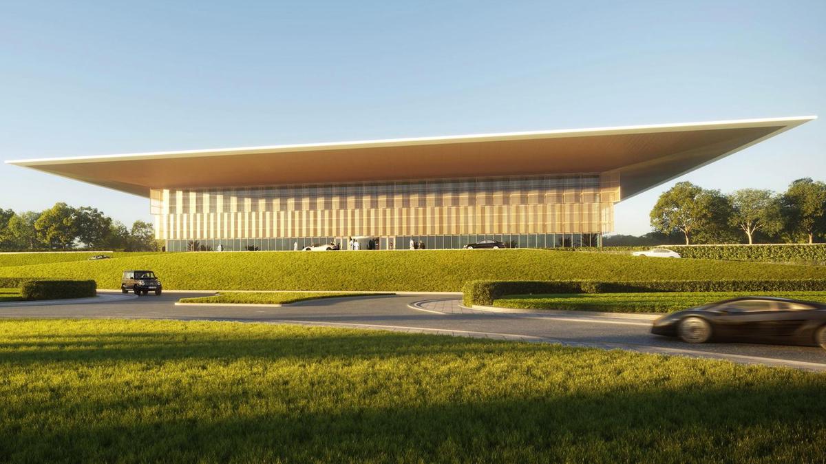 Skylight Blinds Project at Sharjah Digital Library | Euro Systems, UAE